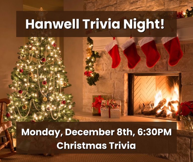 Christmas Trivia – Monday, December 8th. – Hanwell Rural Community
